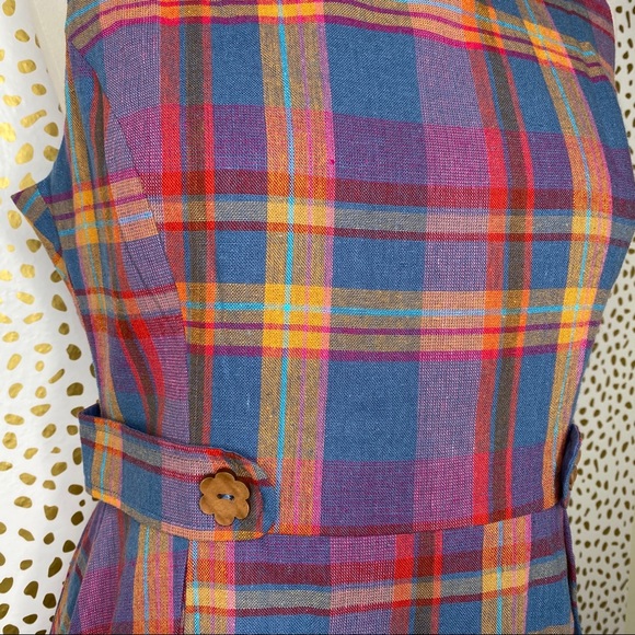 Modcloth | Dresses | Modcloth Something Sixties Plaid Dress Nwt | Poshmark